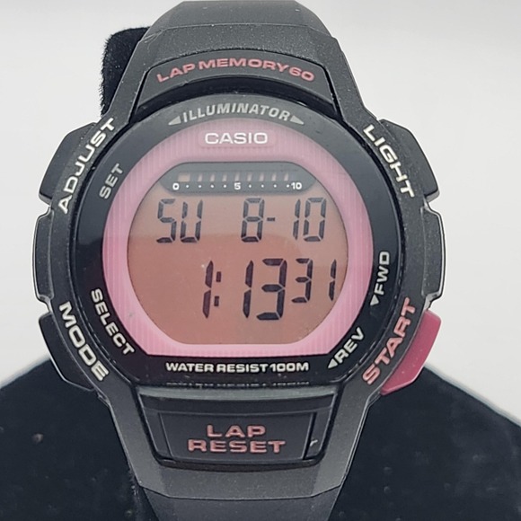 Casio | Accessories | Casio Illuminator Lap Memory 6 Digital Watch ...